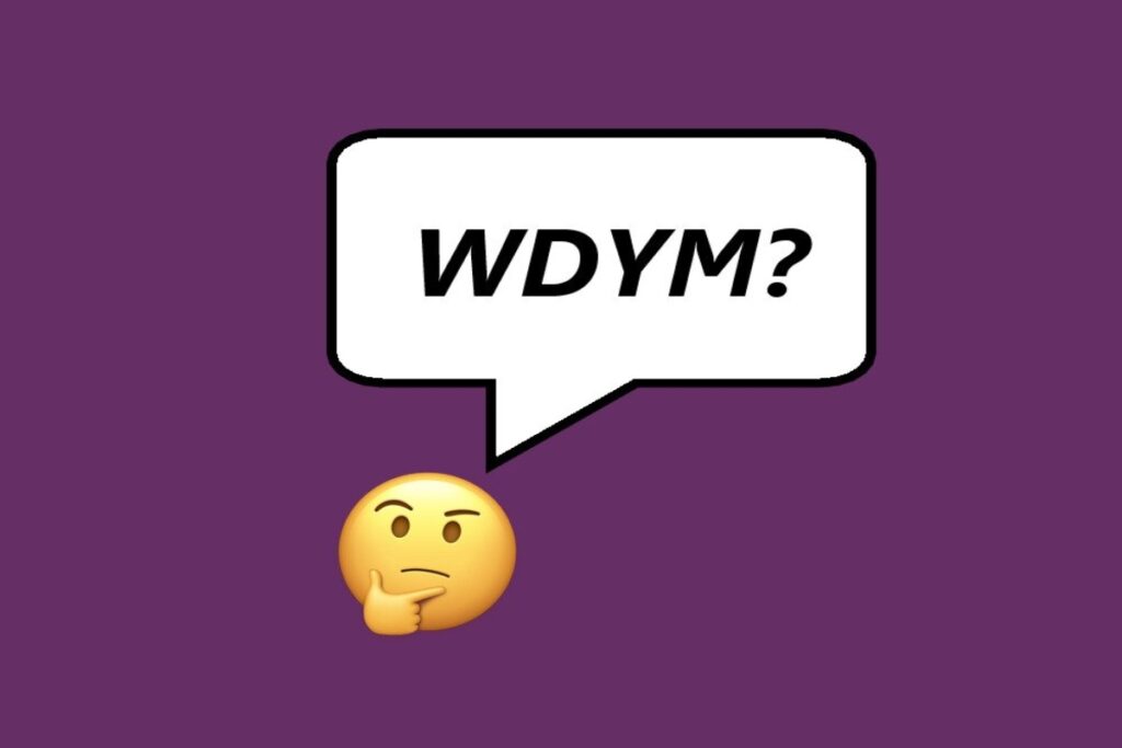 Understanding WDYM Meaning in Chat: A Complete Guide